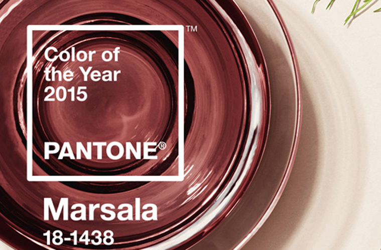 Come abbinare il colore dell'anno 2015: Marsala - Rosa Strano